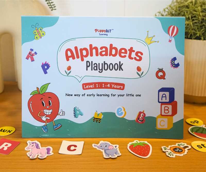 Alphabets Playbook (Level 1) – Poppykit Learning